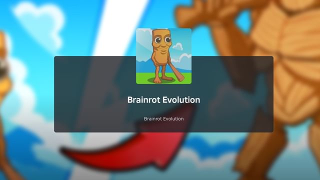 Brainrot Evolution codes (November 2025)