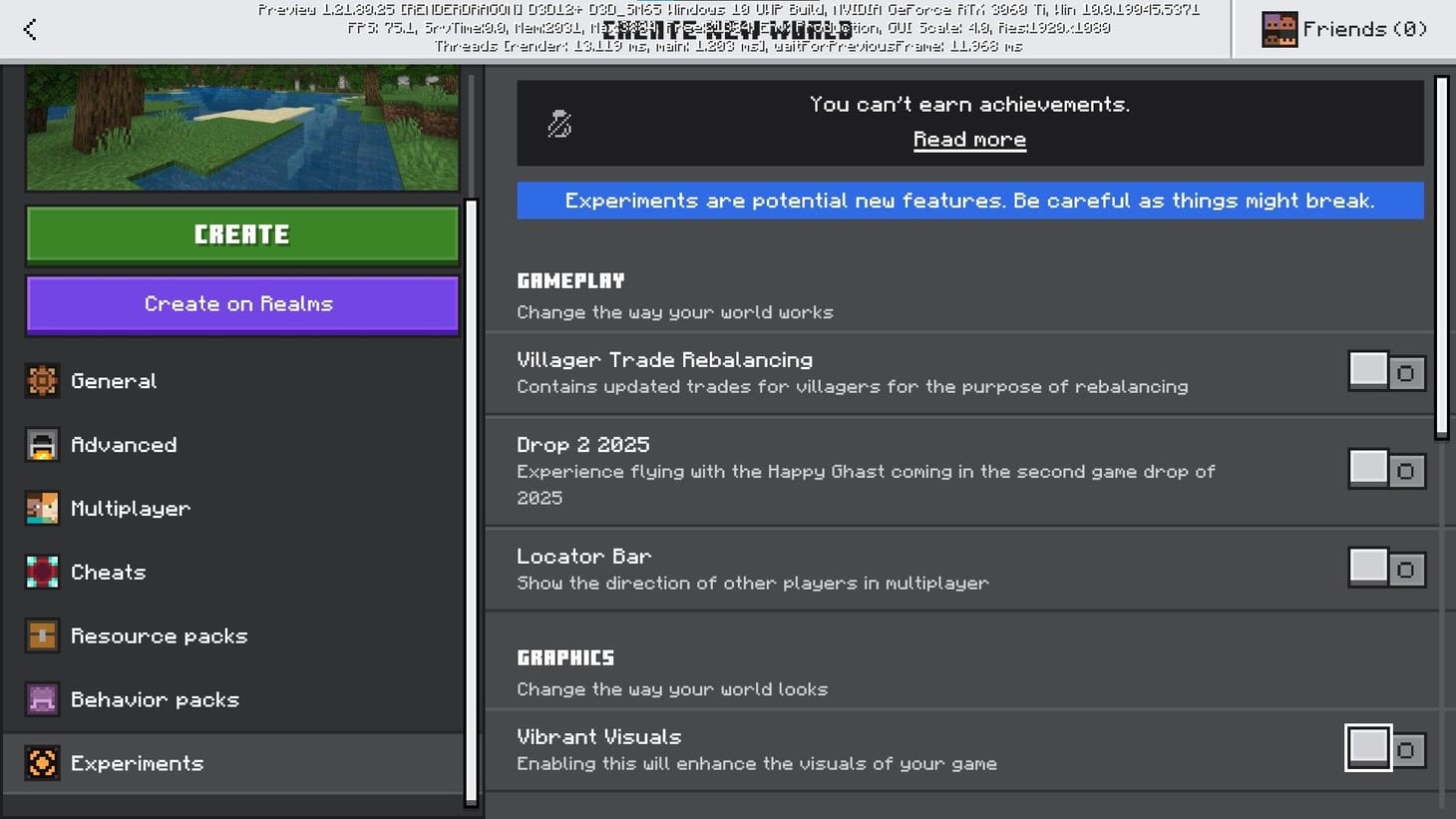 How to use shader in Minecraft Bedrock