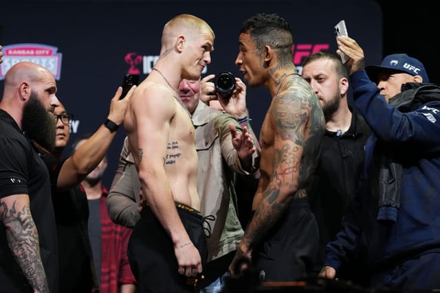 Ian Machado Garry vs. Carlos Prates Full Results: UFC Kansas City: Ian ...