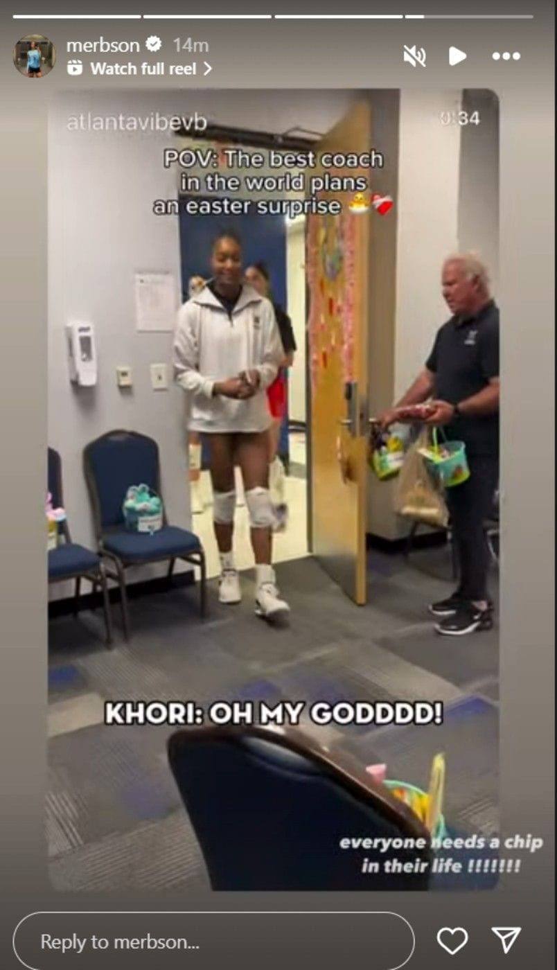 Former Nebraska Volleyball player Merritt Beason elated by Atlanta Vibs ...