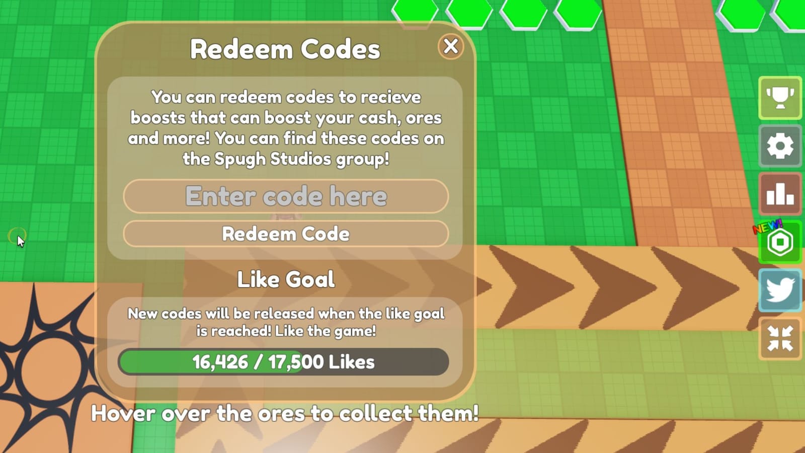 Ore Smelting Tycoon codes