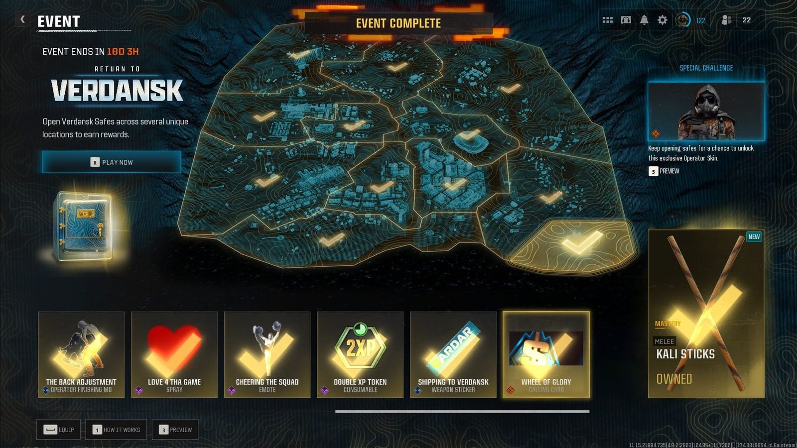 How to complete the Return to Verdansk event in Warzone quickly