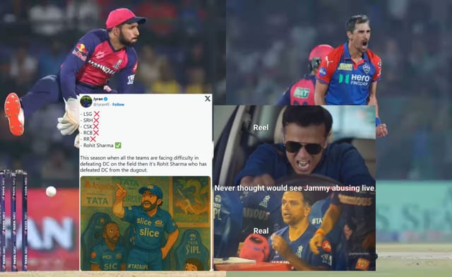 "Thank you Jaytopher Nolan"- Top 10 funny memes as DC edge past RR ...
