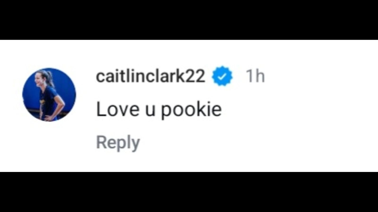Caitlin Clark sends 3-word message expressing love for Iowa guard as ...