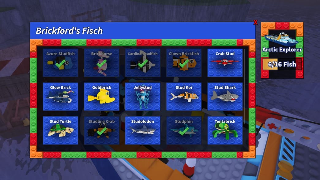 Fisch LEGO event guide: LEGO Pool location, fish, and more