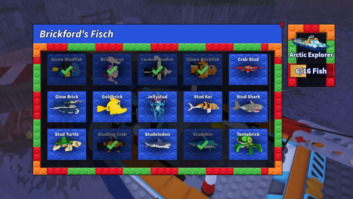 Fisch LEGO event guide: LEGO Pool location, fish, and more