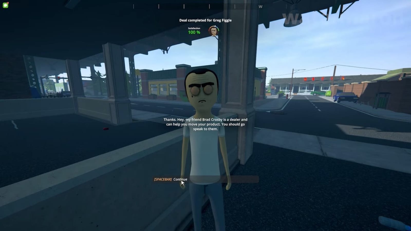 Brad Crosby in Schedule 1: How to unlock and hire