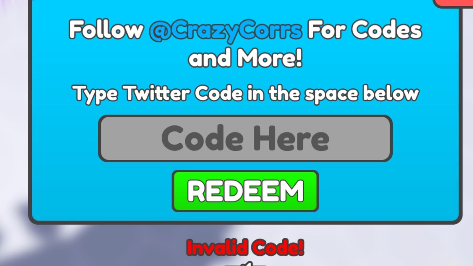 Bicep Simulator codes