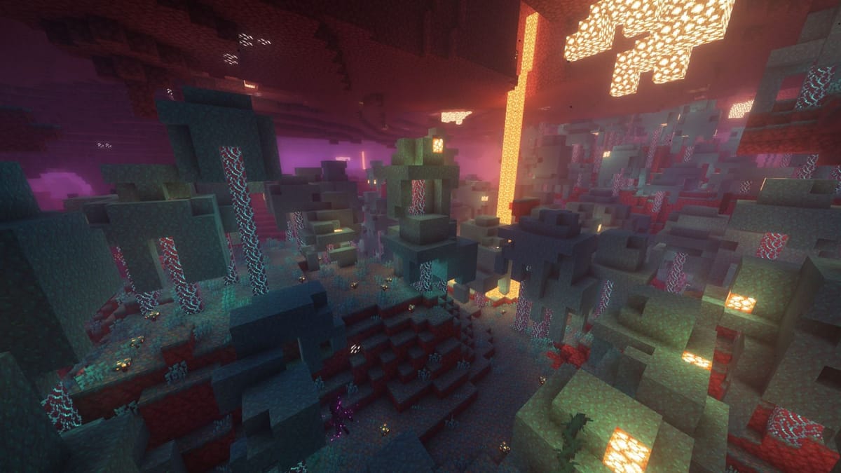 How to quickly find Soul Sand Valley in Minecraft