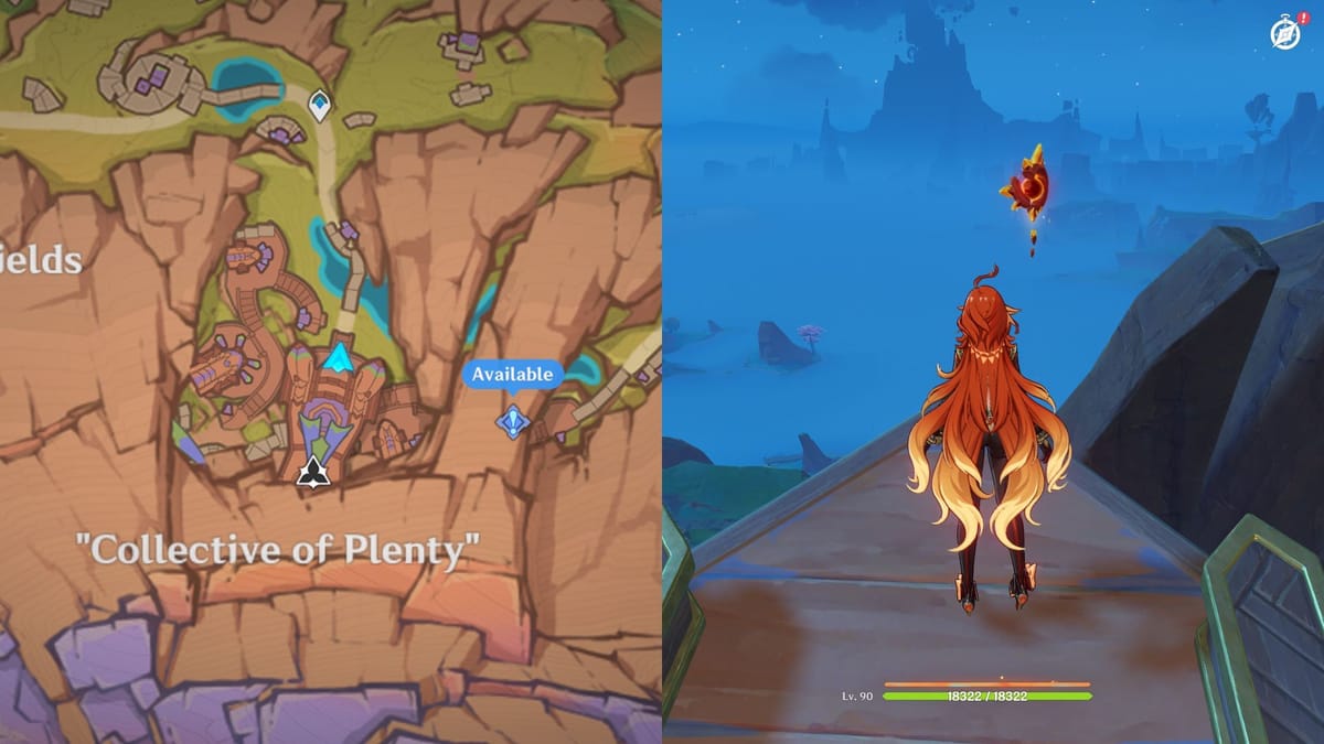 Genshin Impact Collective of Plenty Pyroculus locations