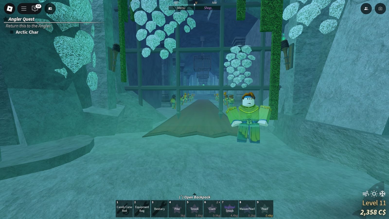 How to complete The Cursed Shores Bestiary in Fisch