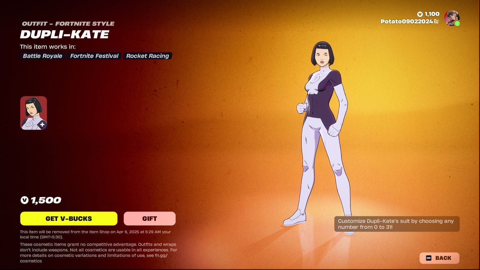 How to get the Dupli-Kate skin in Fortnite