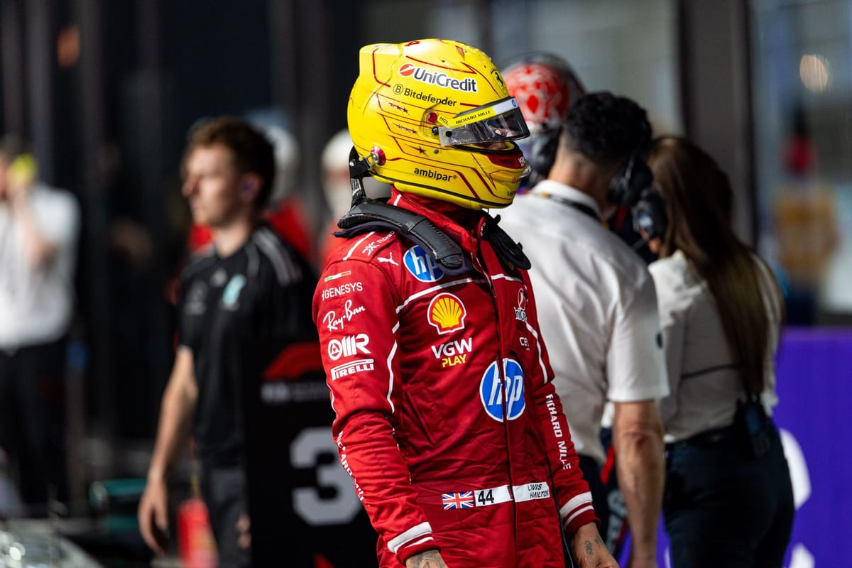 Ferrari star Lewis Hamilton poses with $400,000,000-worth Hollywood ...