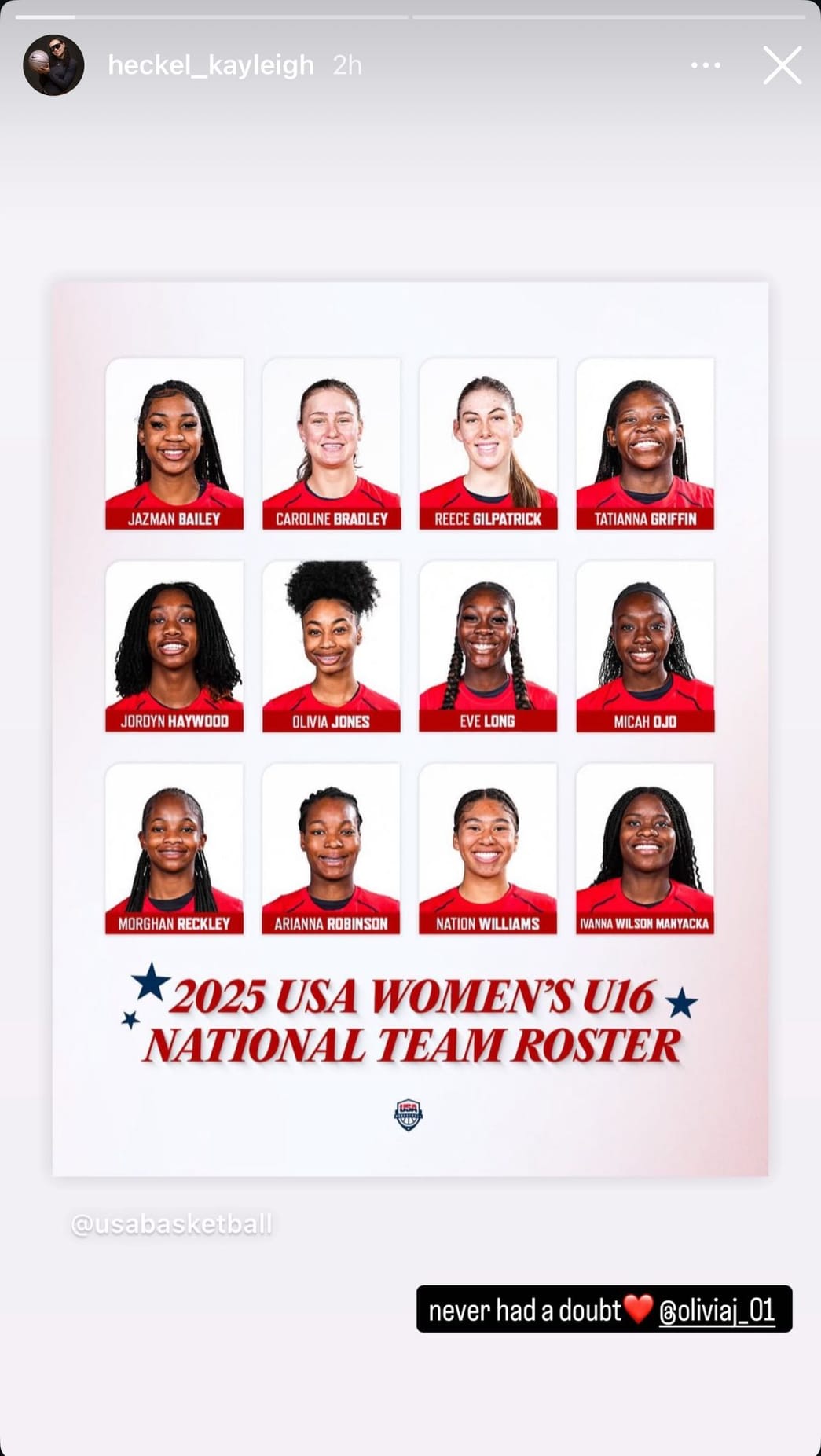 "My little one": UConn commit Kayleigh Heckel expresses pride as ...