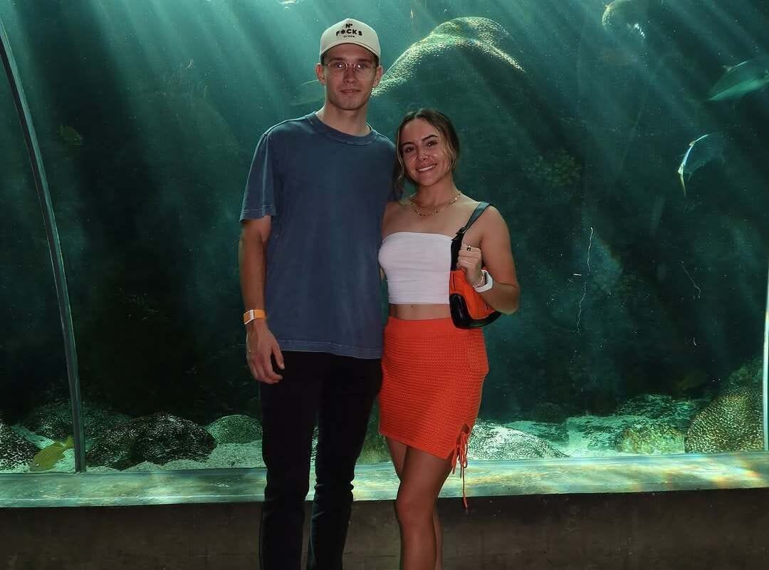 Who is Christian Lundgaard's girlfriend, Gabriella Gilrowski?