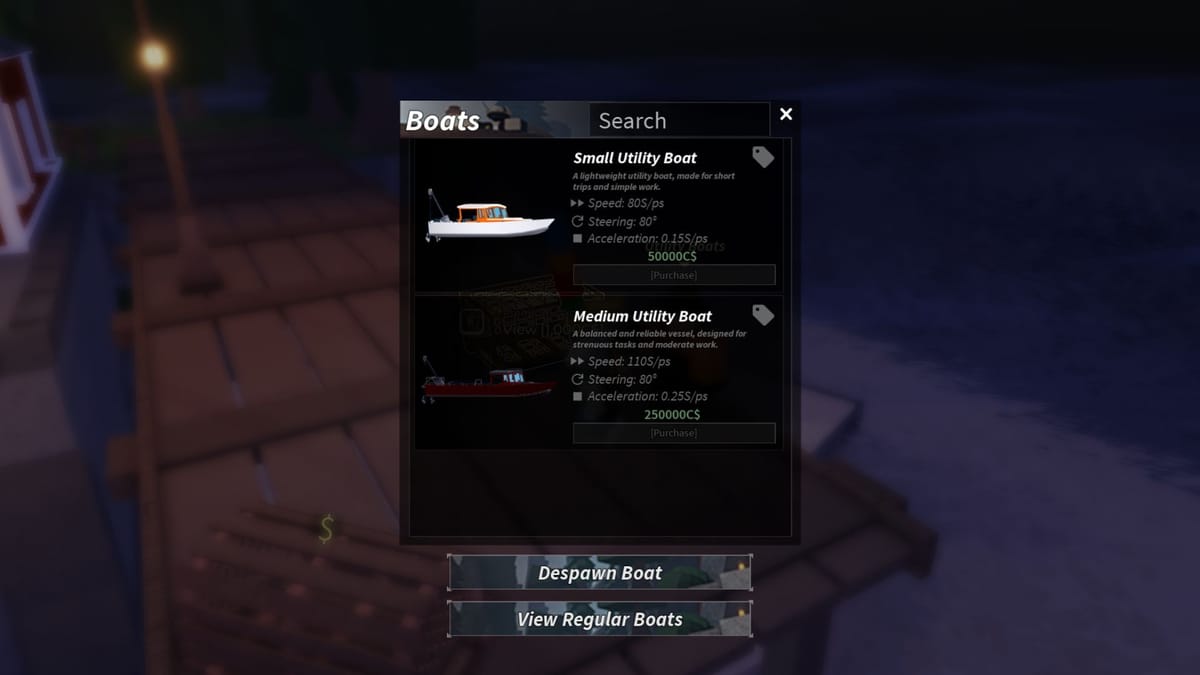 All Lobster locations in Fisch