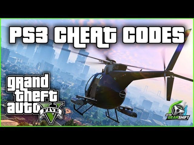 GTA 5 cheats PS3 (All PlayStation 3 cheat codes)