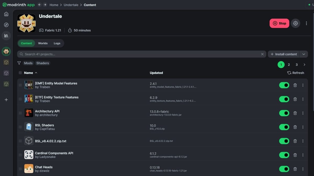 New mod lets you play Undertale in Minecraft