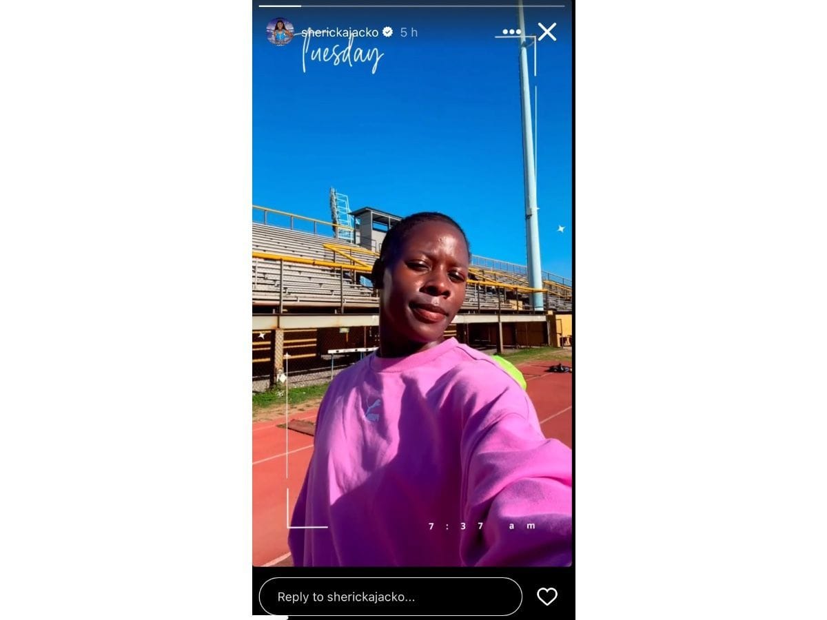 After winning 100m season opener at Doha DL, Shericka Jackson shares ...