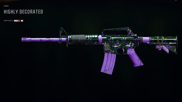 How to unlock the Highly Decorated animated camo in Black Ops 6 and Warzone