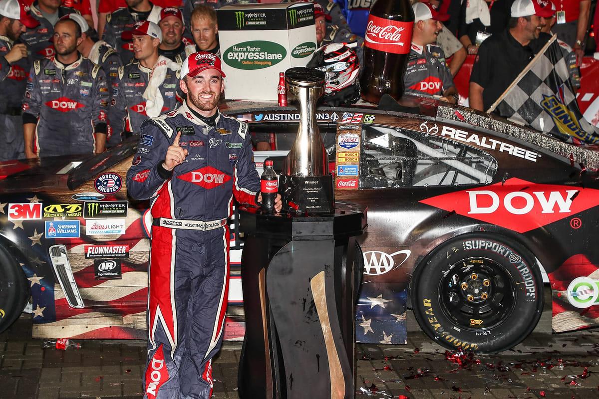 NASCAR drivers who earned their first Cup Series win at Charlotte
