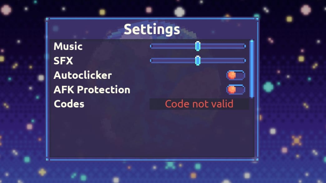 Planet Clicker 2 codes