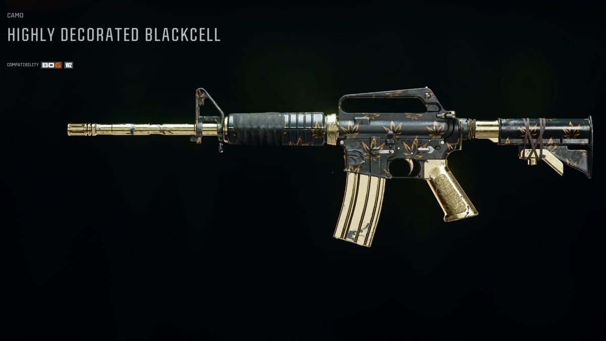 How to unlock the Highly Decorated animated camo in Black Ops 6 and Warzone