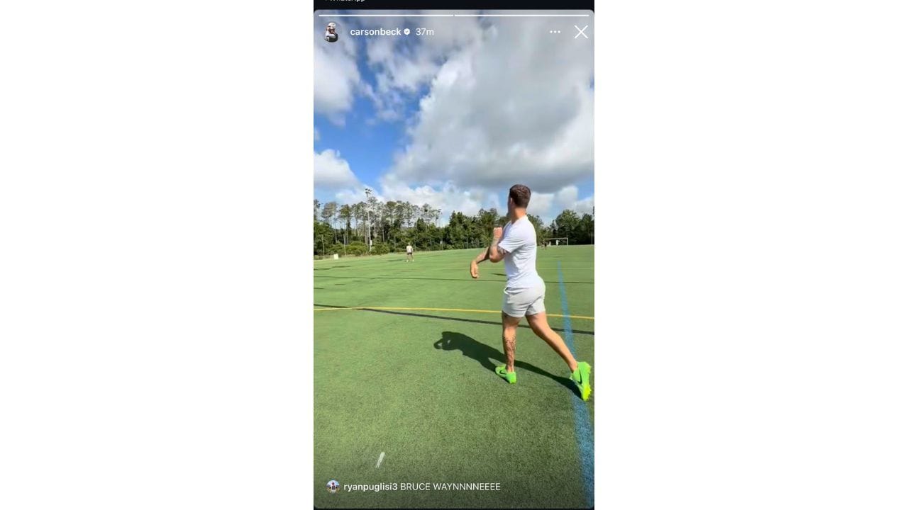 Miami QB Carson Beck compared to Batman by former teammate Ryan Puglisi ...