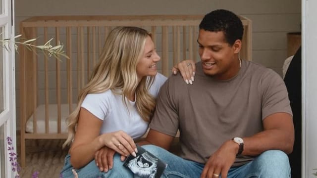 “You gotta carry my purse” – Isaac Rochell’s wife Allison Kuch roasts ...