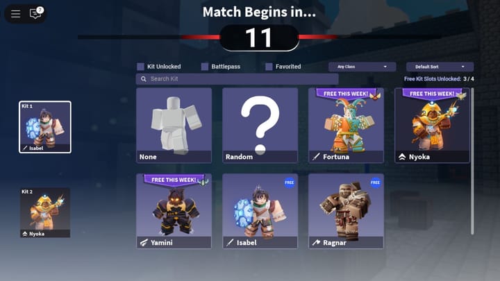 BedWars Kit Fusion guide