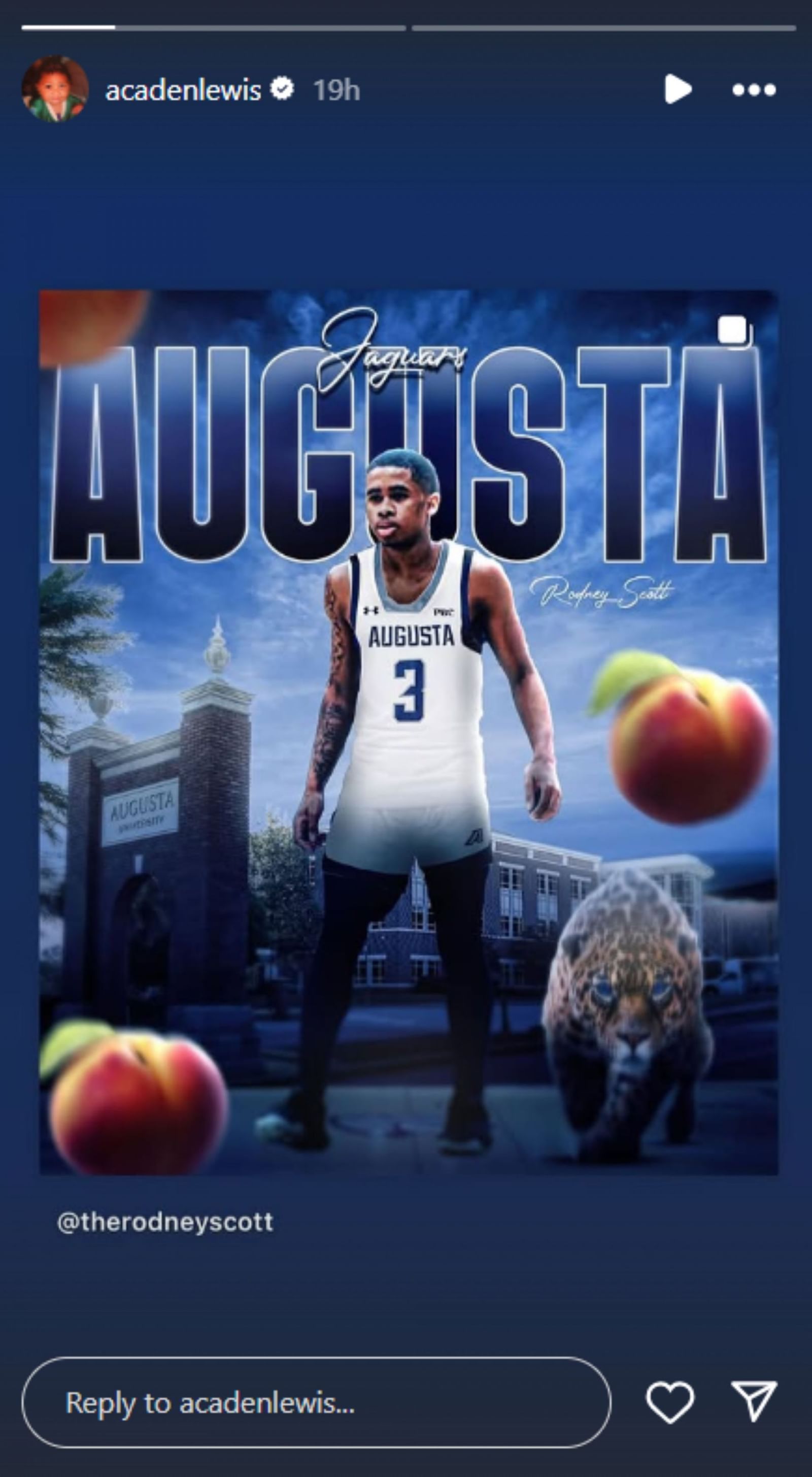 Fresh Villanova commit Acaden Lewis shares his reaction to Augusta ...