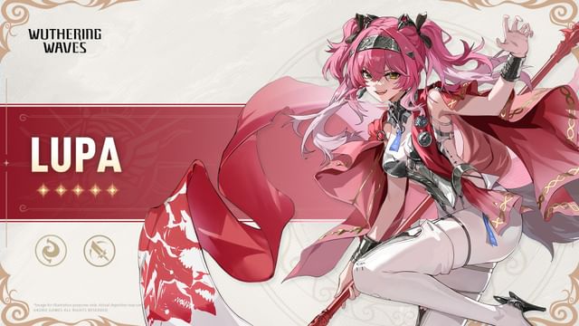 Wuthering Waves: Lupa's attribute and weapon type revealed