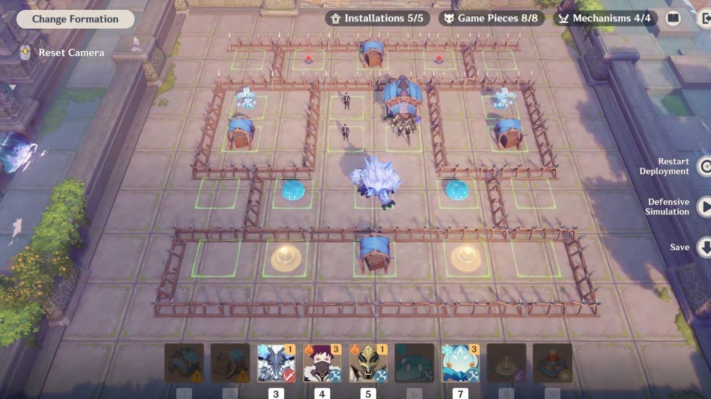 Best strategy and layouts for Confrontation Scenario in Genshin Impact