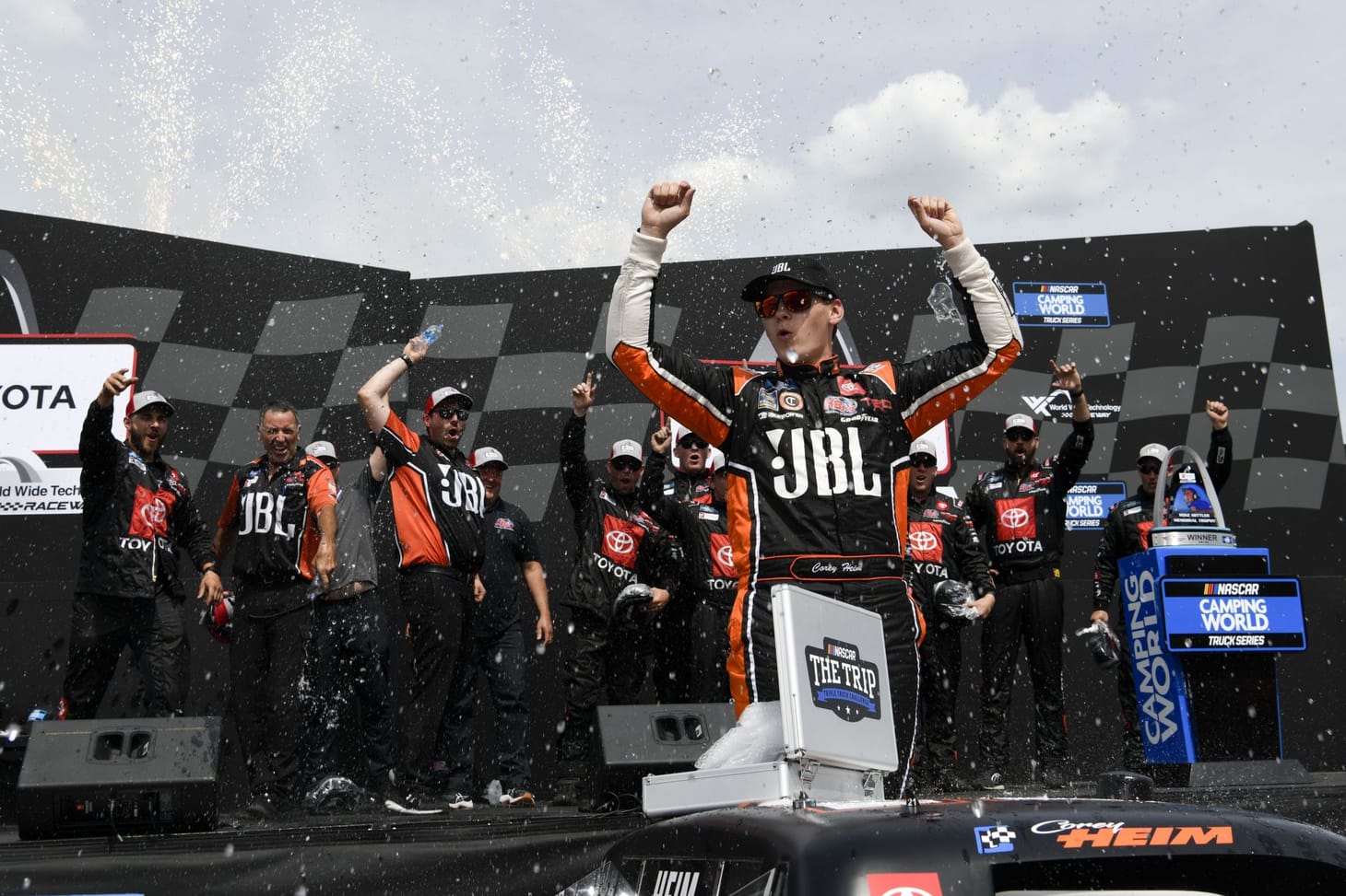 Corey Heim dethrones Kyle Busch from his long-standing NASCAR Truck record