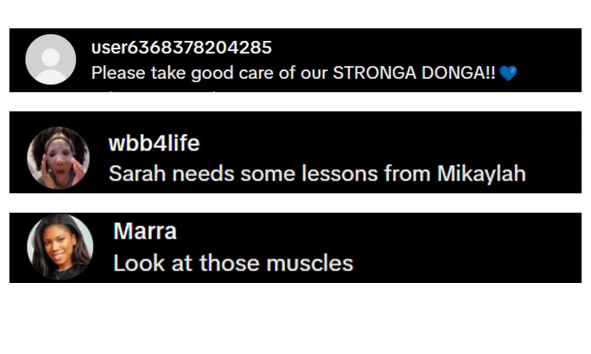 "Tried her best" "Baby GOAT": Fans gush over UConn's Sarah Strong as ...