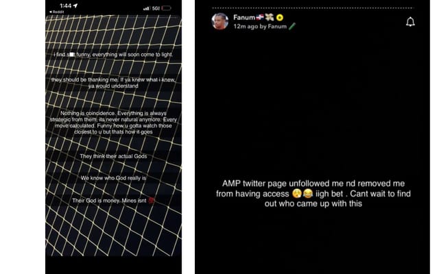 Fanum seemingly shares cryptic message as speculations about him being ...