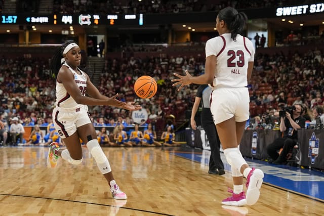 Former South Carolina star Bree Hall drops 1-word comment on Raven ...