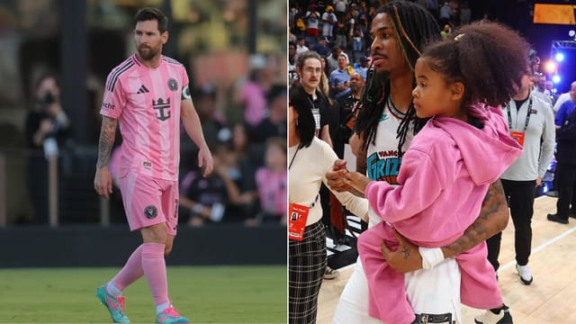 Ja Morant's daughter, Kaari, beams with joy after meeting $850M MLS ...