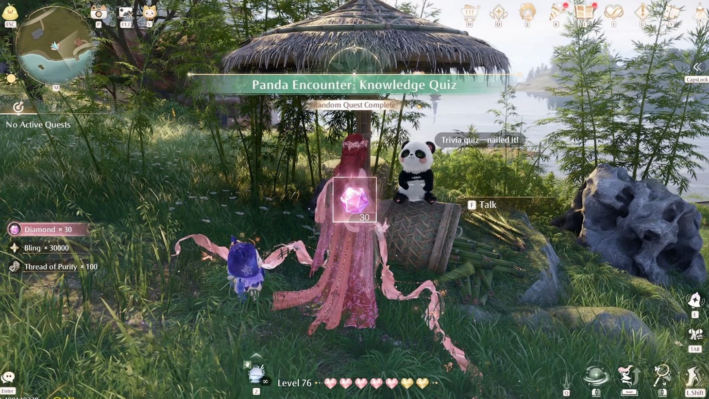 Infinity Nikki Panda Encounter: Knowledge Quiz guide