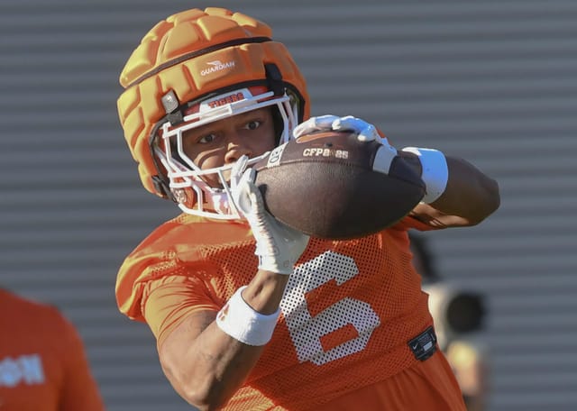 Clemson WR Tyler Brown reveals story behind feeling calm despite facing ...