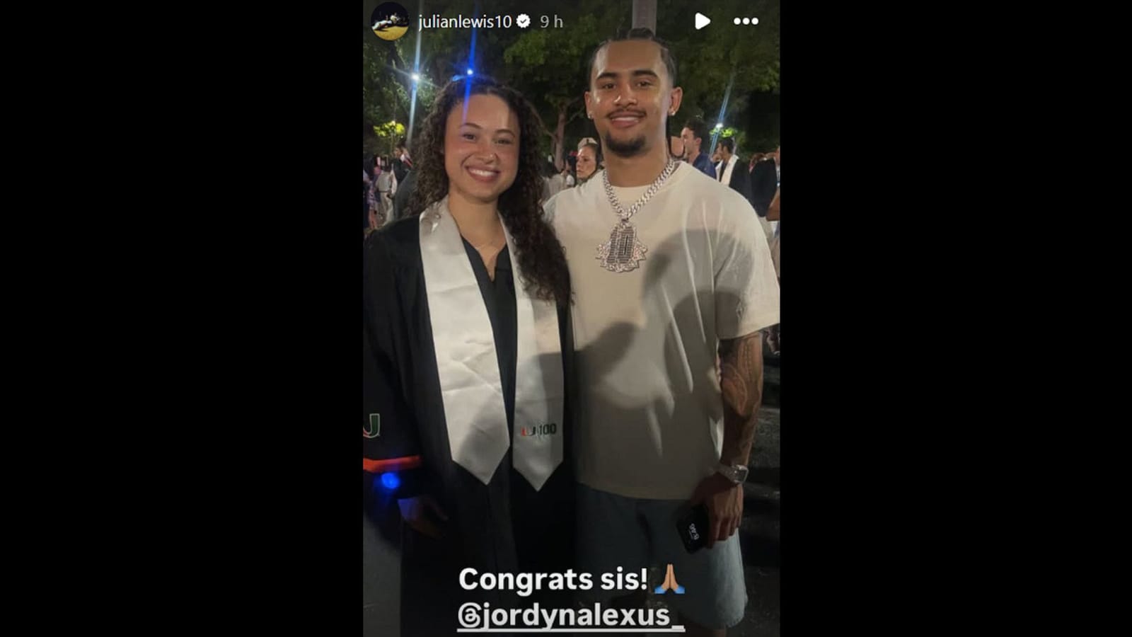 Shedeur Sanders' QB successor Julian Lewis beams with pride as sister ...