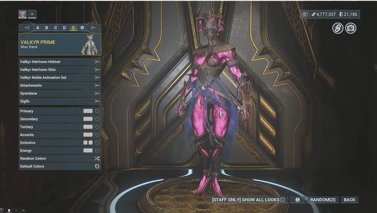Warframe Devstream 188 Recap: Yareli Prime, Spider-frame in Duviri x 1999 update, Valkyr ...