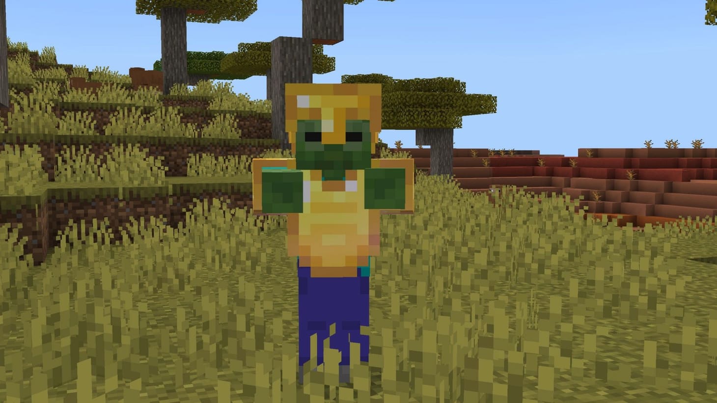 How to get every item a zombie wears in Minecraft Bedrock