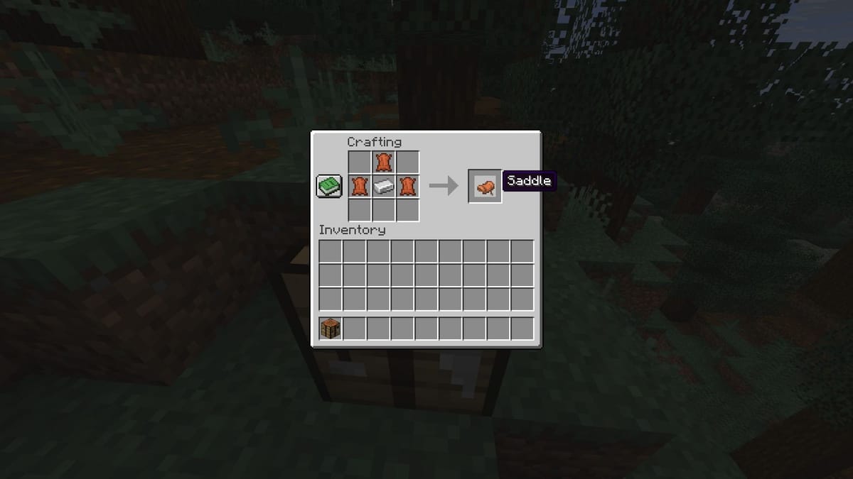 How to craft a saddle in Minecraft: Recipe, items, and uses