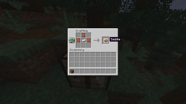 How to craft a saddle in Minecraft: Recipe, items, and uses