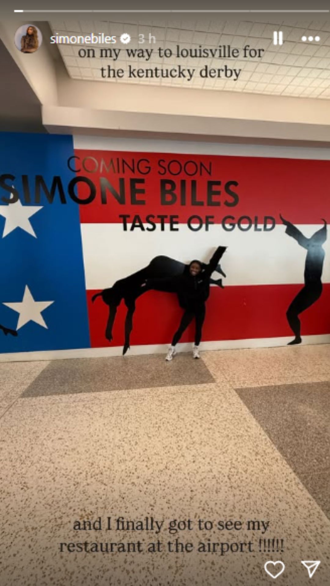 Simone Biles: Simone Biles shares excitement for Kentucky Derby and ...