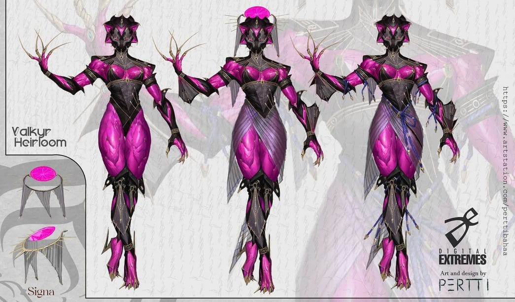 Warframe Valkyr Heirloom Skin release date, price, and more