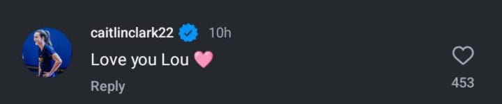 "Love you Lou" - Caitlin Clark drops heartfelt message as ex-Fever ...