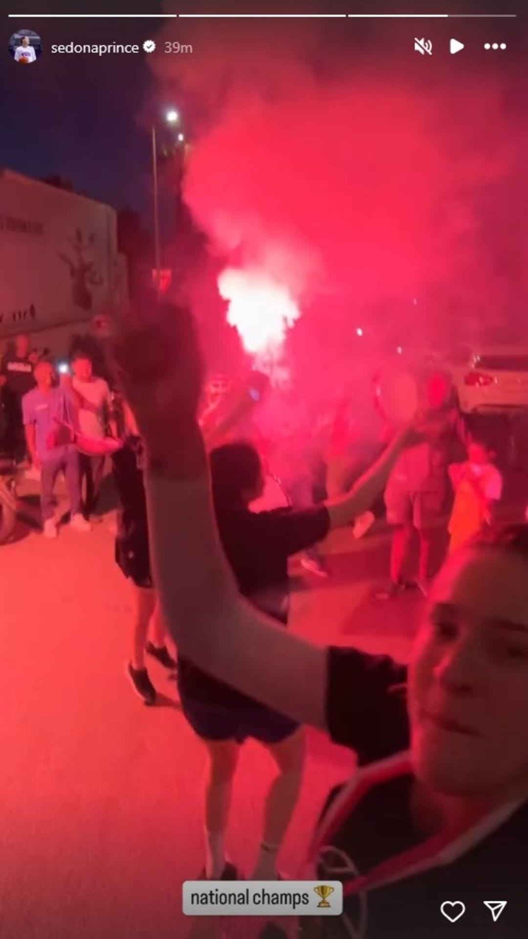 PIC: Ex-TCU star Sedona Prince celebrates as she & her foreign ...