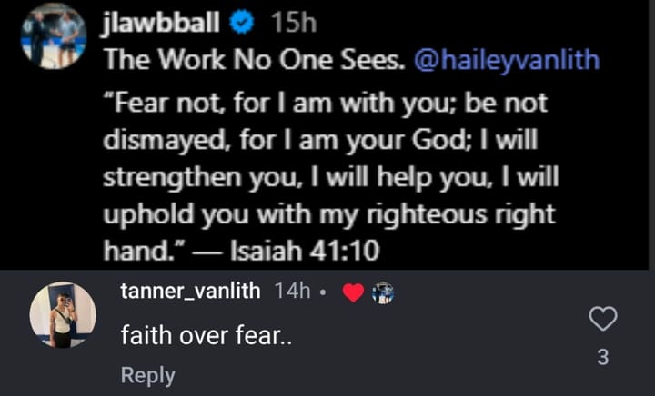 Hailey Van Lith's brother sends powerful message as Sky rookie silently ...